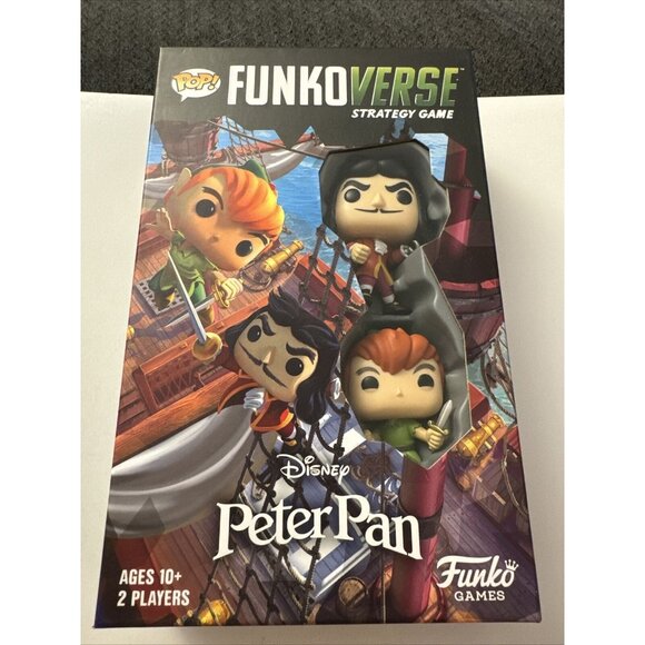 Disney | Other | Funko Games Funkoverse Strategy Games Disney Peter Pan ...